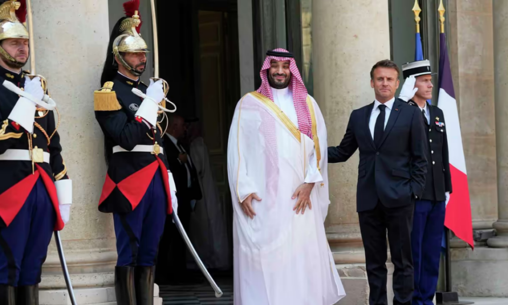 Saudi Crown Prince's Visit to France Puts Poverty, Climate, and ...