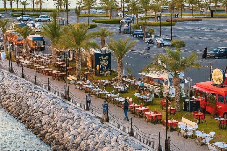 Lusail Food Arena Qatar Marina Dining & Street Food
